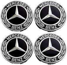 Mercedes Benz Emblem Wheel Rim Hub Cap Cover, Car Accessories ...
