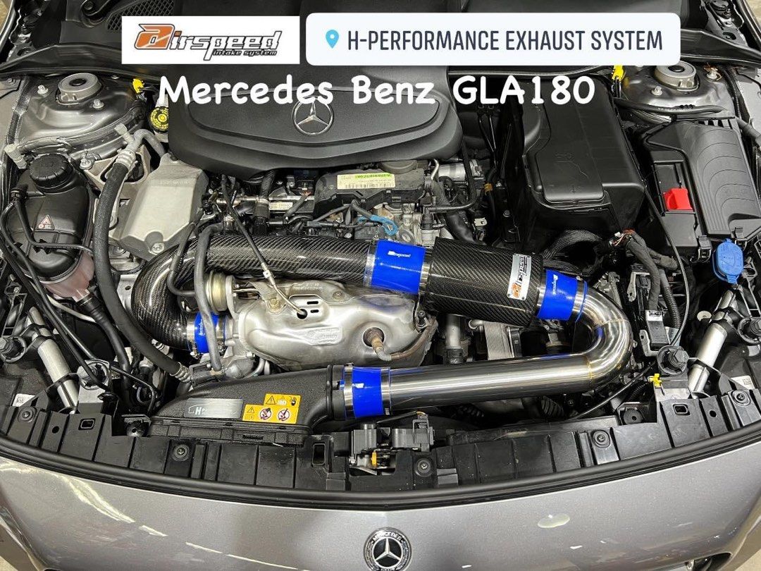 Mercedes Benz GLA180 ( Upgrade Full Carbon Turbo Suctionpipe with ...