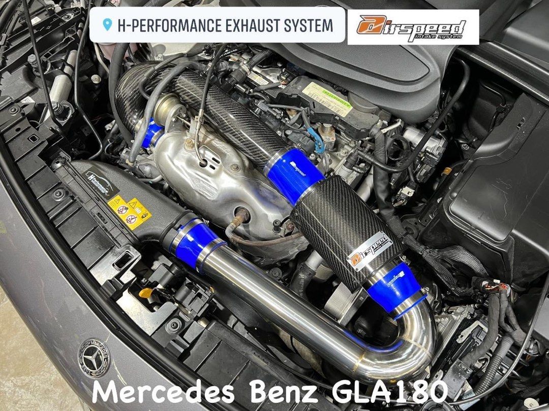 Mercedes Benz GLA180 ( Upgrade Full Carbon Turbo Suctionpipe with ...