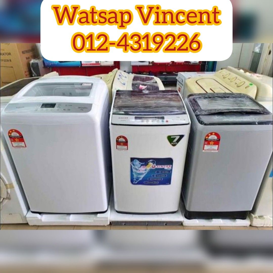 Mesin Basuh Ansuran Kedai, TV & Home Appliances, Washing Machines and ...