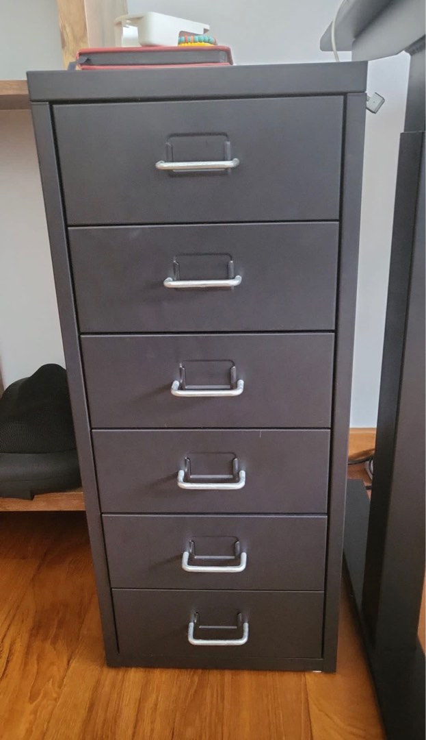 Metal draw cabinet-Ikea, Furniture & Home Living, Furniture, Shelves ...