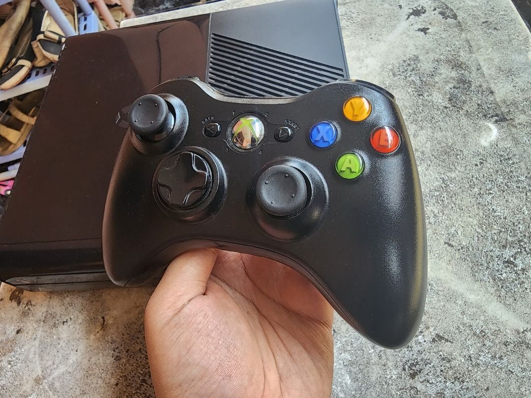Microsoft Xbox 360 Slim E X360 500GB RGH not PS3 00, Video Game, Konsol ...