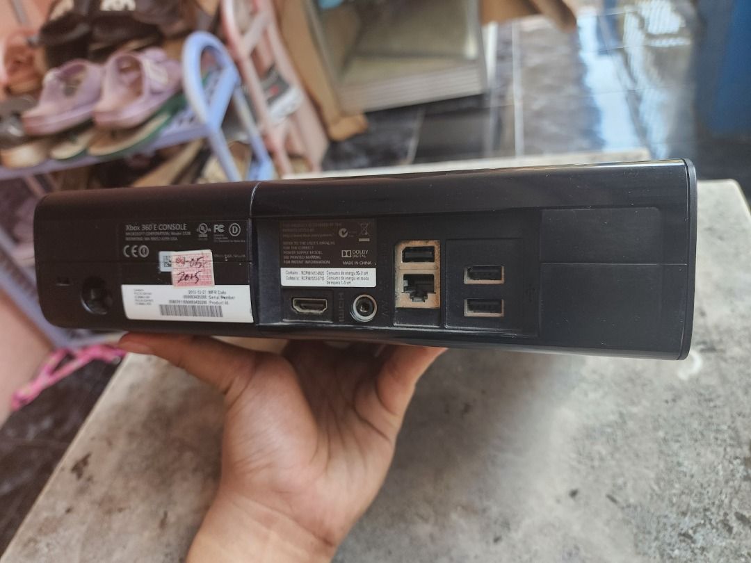 Microsoft Xbox 360 Slim E X360 500GB RGH not PS3 00, Video Game, Konsol ...