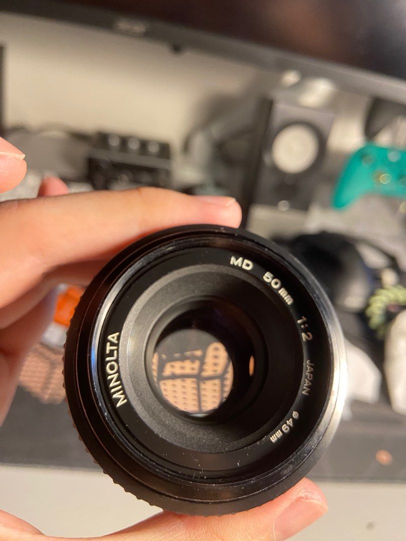 Minolta SRT 101 with 50mm f2 lens, Photography, Cameras on Carousell