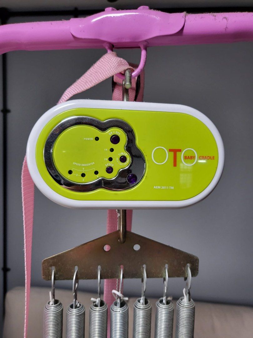 Motorize baby spring cot, Babies & Kids, Baby Nursery & Kids Furniture ...