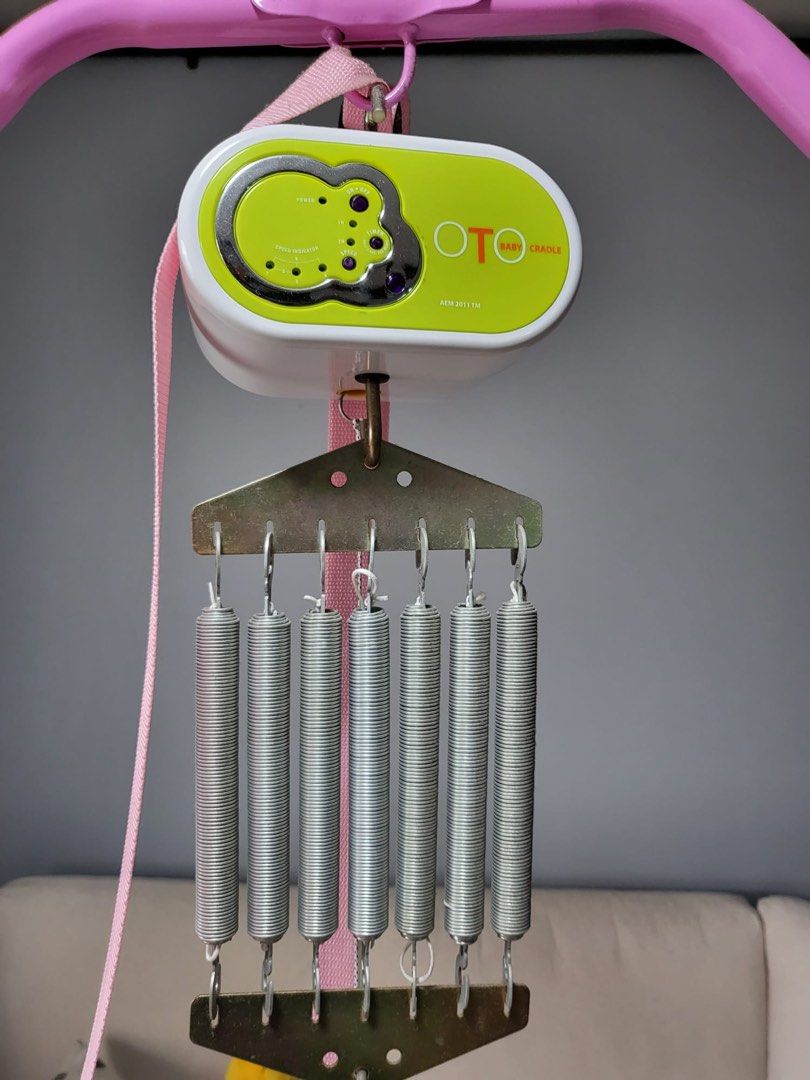 Motorize baby spring cot, Babies & Kids, Baby Nursery & Kids Furniture ...