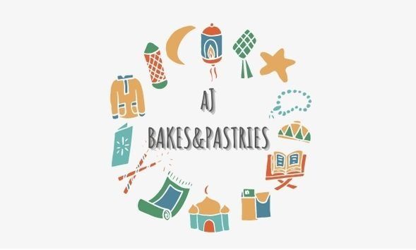 Hari raya sticker labels for kuih and cakes business, Hobbies & Toys ...