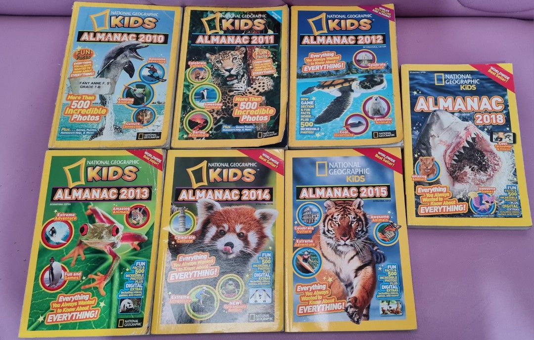 National Geographic Kids Almanac, Hobbies & Toys, Books & Magazines ...