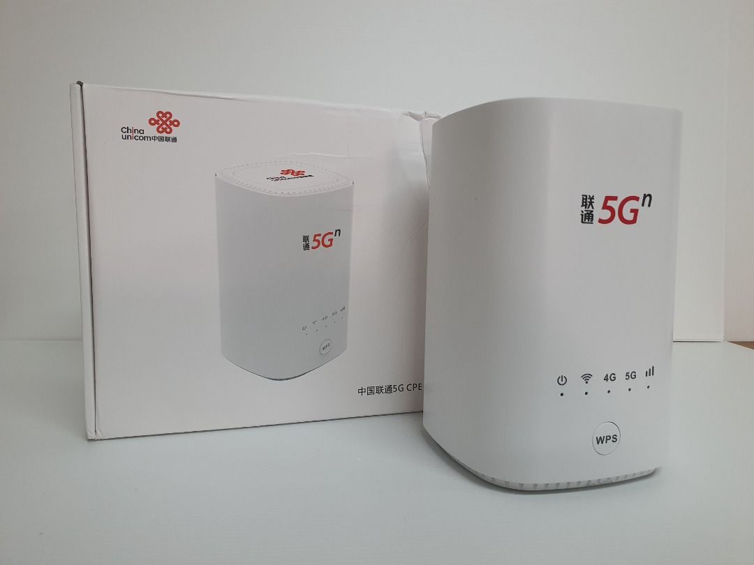 NEW 5G SIM Card Wi-Fi Router - Unicom 5G CPE VN007+, Computers & Tech ...