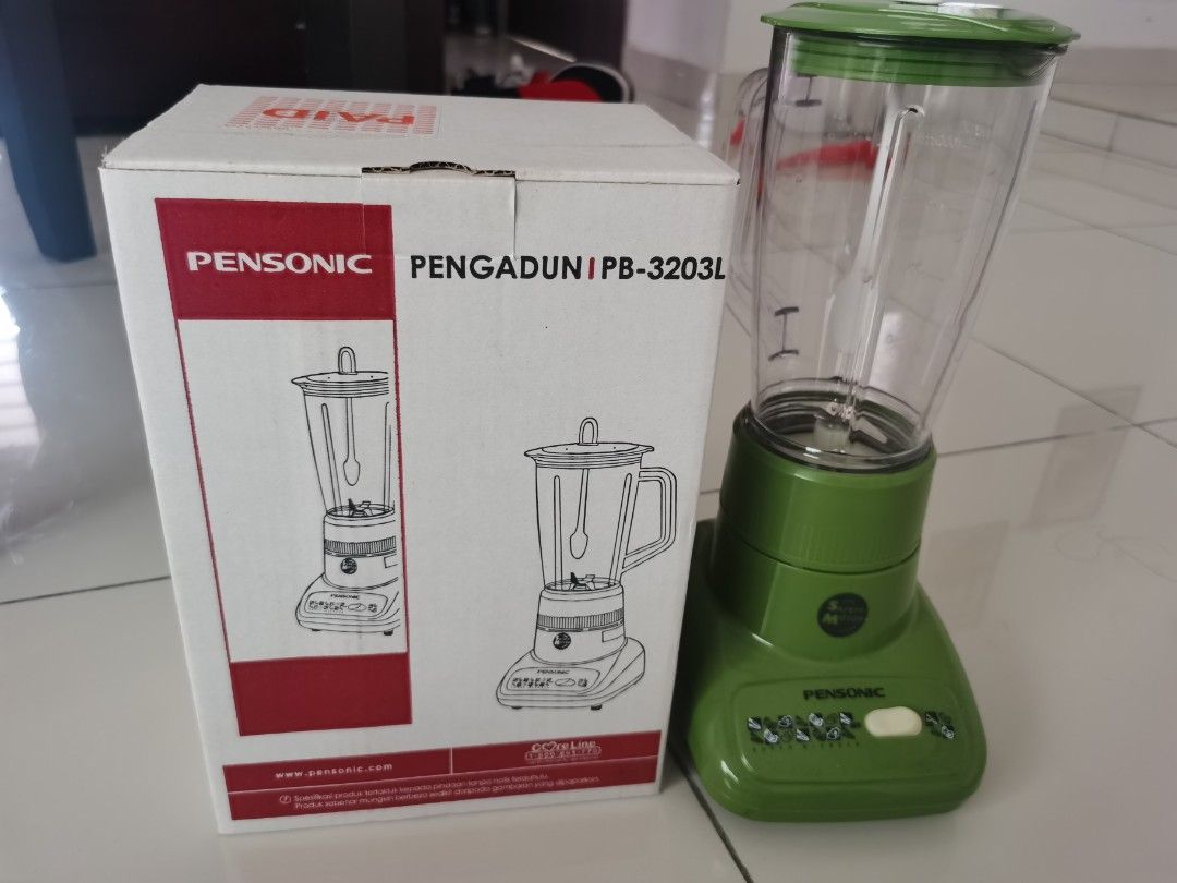 New Pensonic Blender PB-3203L, TV & Home Appliances, Kitchen Appliances ...