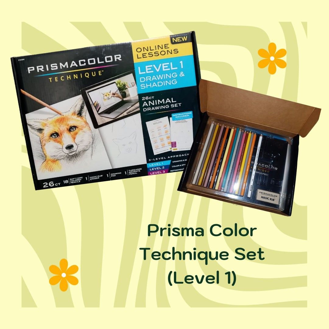 NEW Prisma Color Technique Set Level 1 / Colour Pencils, Hobbies & Toys, Stationary & Craft ...