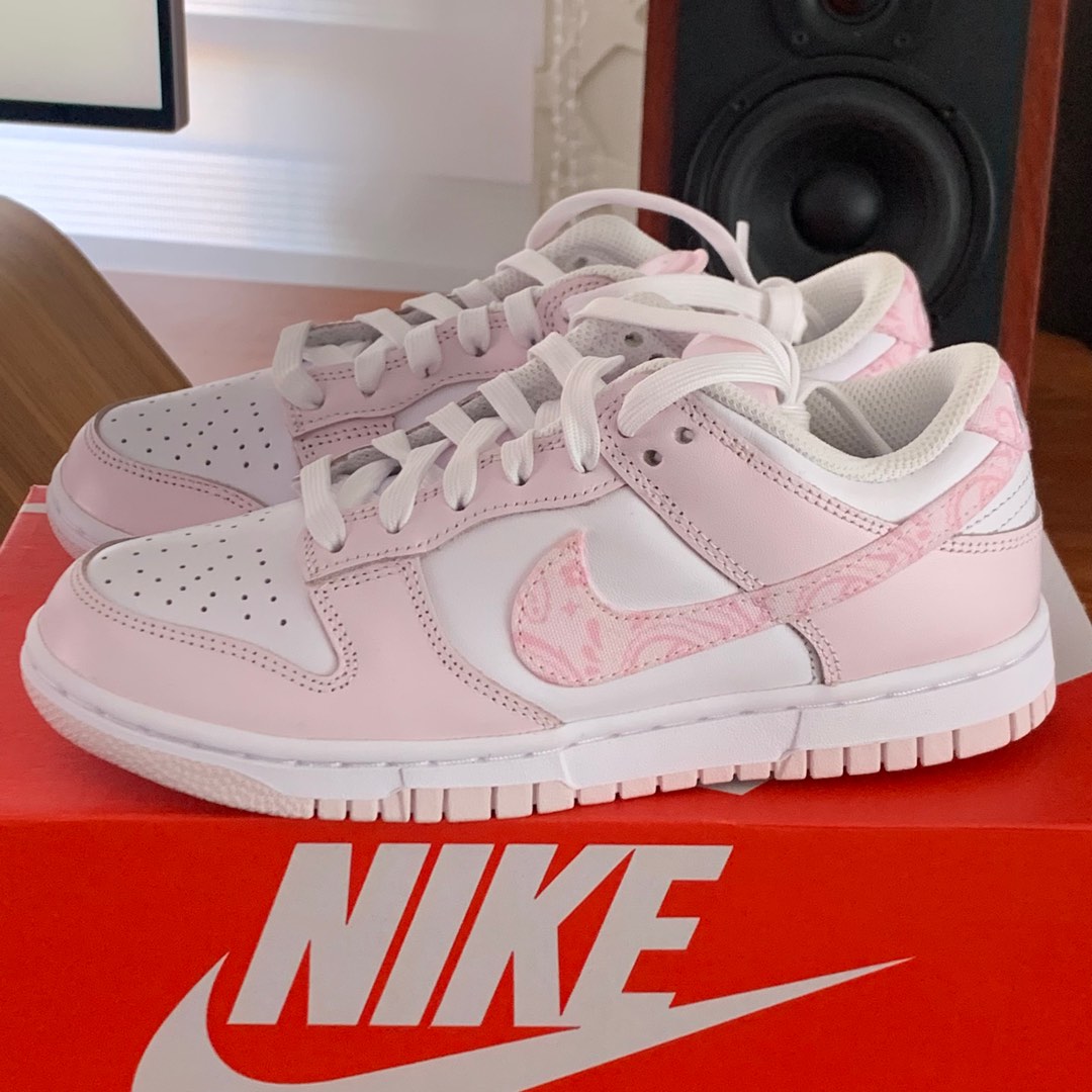 Nike Dunk Low Pink Paisley on Carousell