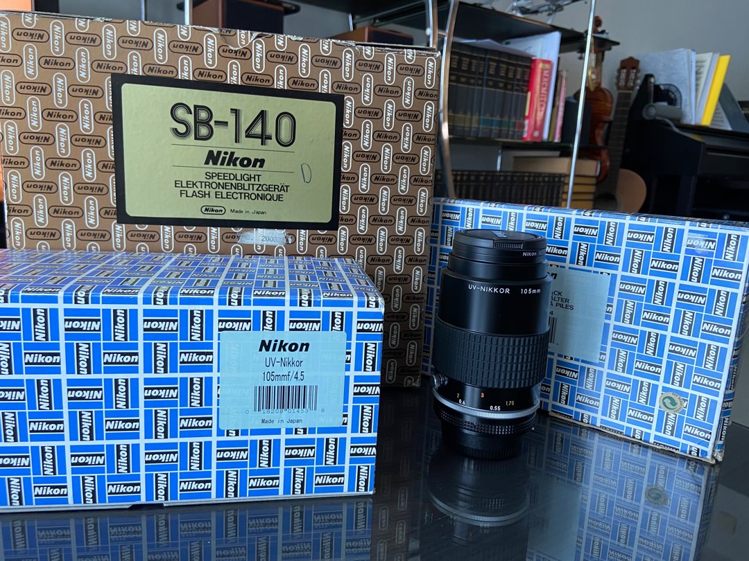 Nikon UV-Nikkor and Speedlight SB-140 Set, Photography, Lens & Kits on ...
