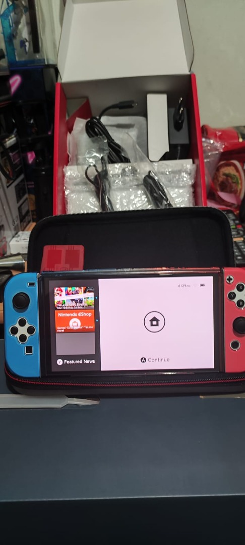 nintendo switch white oled, Video Gaming, Video Game Consoles, Nintendo ...