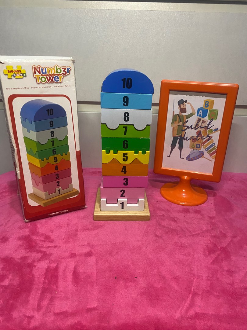 Number Tower, Hobbies & Toys, Toys & Games on Carousell