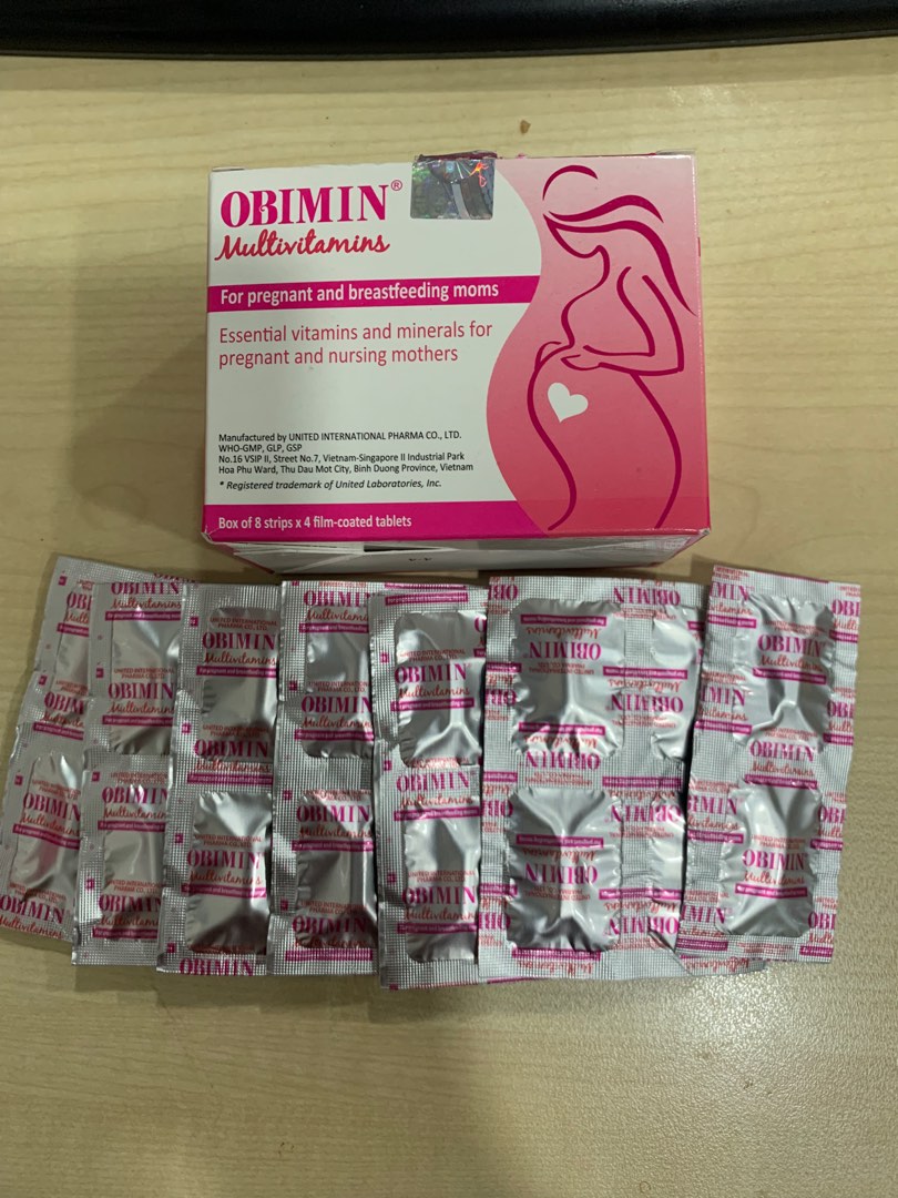 Obimin multivitamin, Health & Nutrition, Health Supplements, Vitamins ...