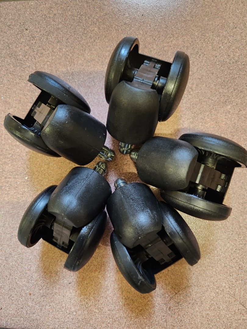 Office Chair Castor Wheel, Furniture & Home Living, Furniture, Chairs ...