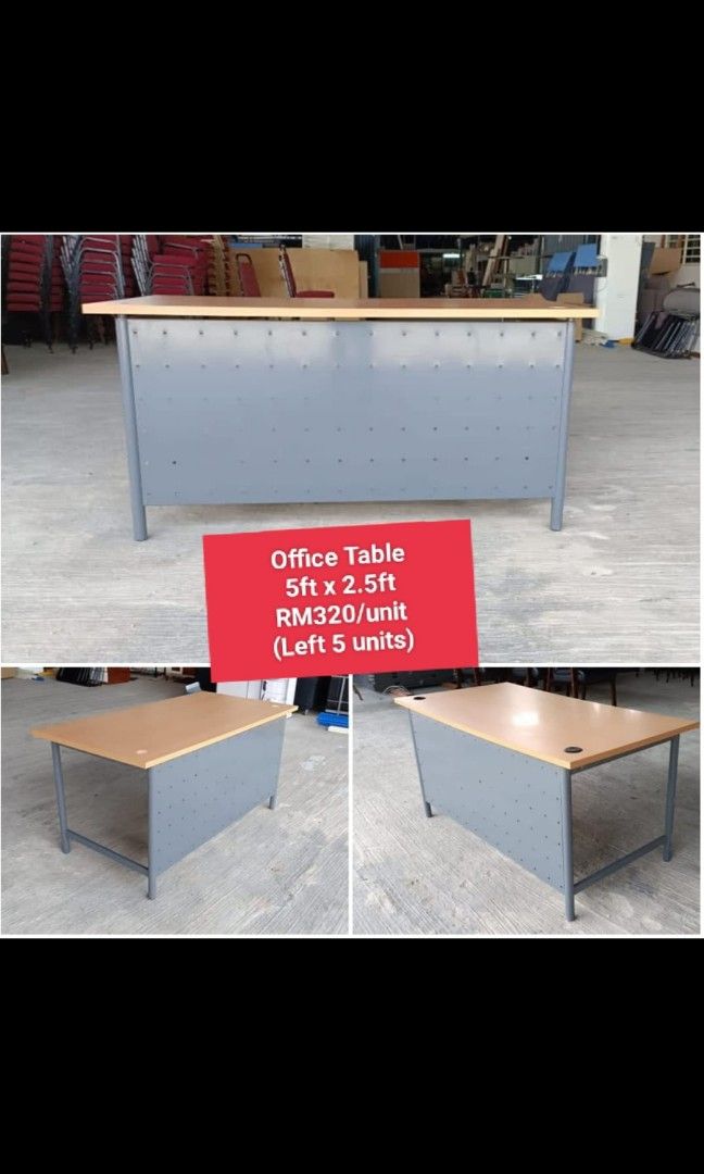 OFFICE TABLE SALE !, Furniture & Home Living, Furniture, Tables & Sets ...