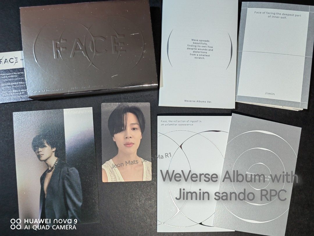 [ON HAND] [WTS/LFB] BTS JIMIN FACE Album with POB & Early Bird Gift on ...