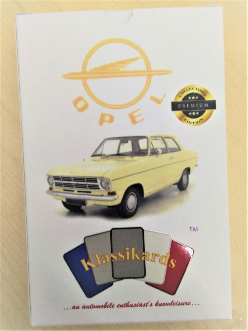 Opel Collector's Card Game, Hobbies & Toys, Toys & Games on Carousell