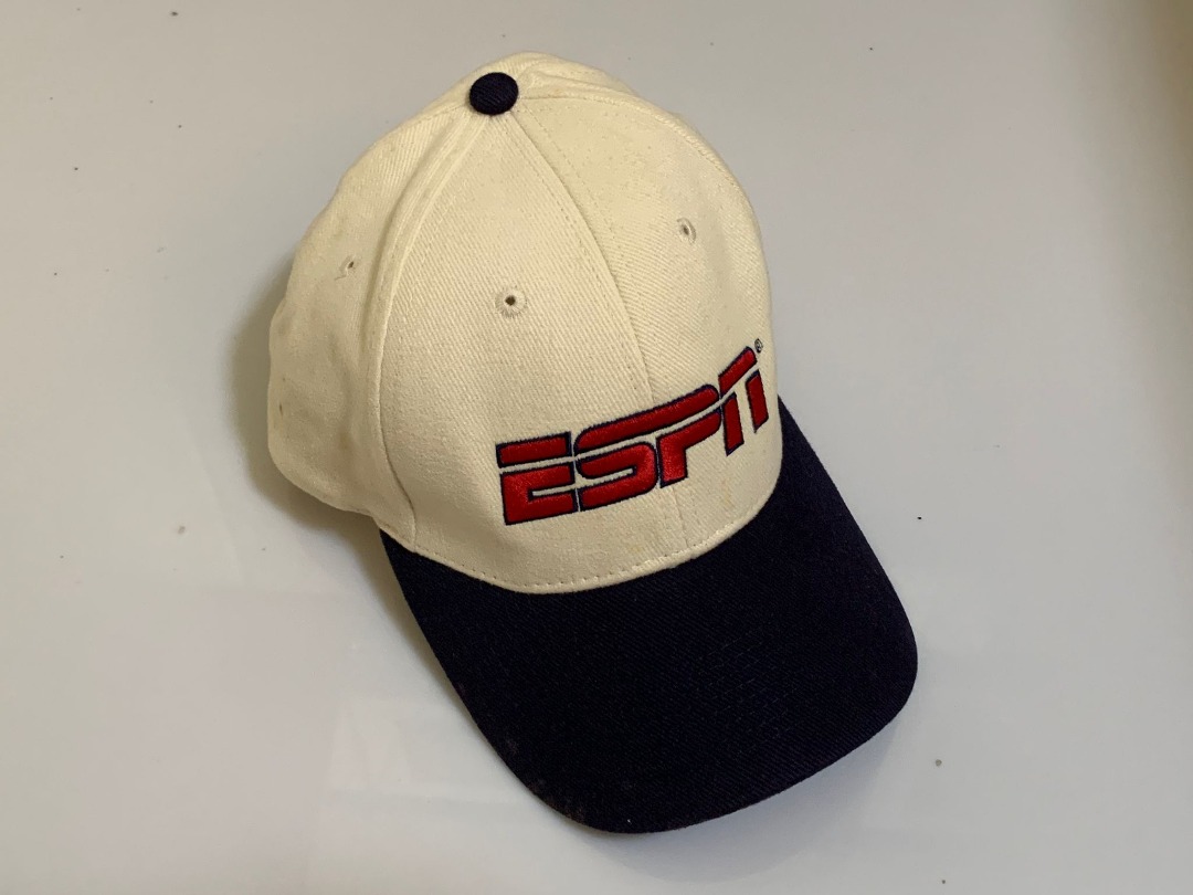 Original ESPN Beige Cap, Men's Fashion, Watches & Accessories, Caps ...