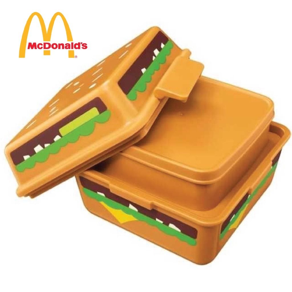 Original McDonald's MCD BigMac Big Mac Lunch Box Bento Exclusive 2021 ...