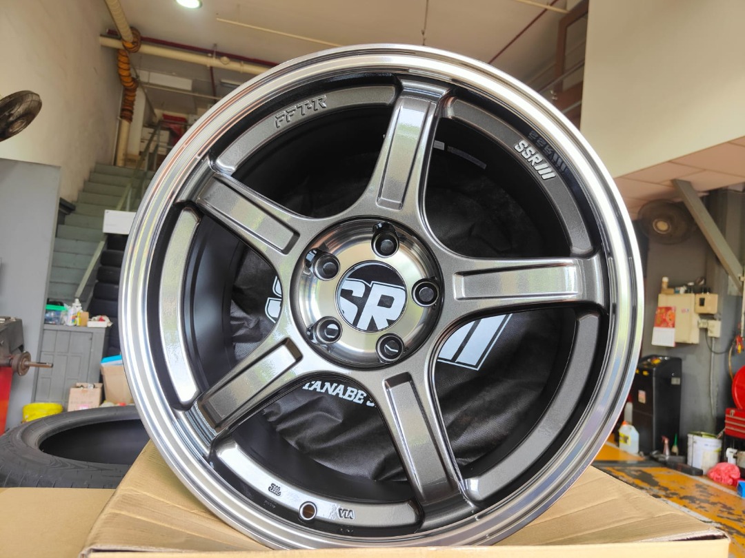 ORIGINAL SSR GTX01 18" Rims, Car Accessories, Tyres & Rims on Carousell