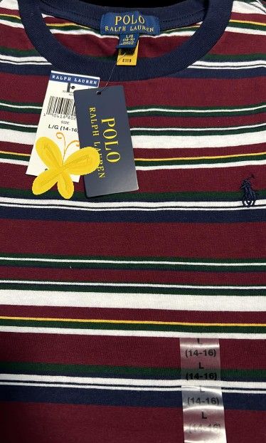 Original with QR code Ralph LAUREN Teens Shirt, Men's Fashion, Tops ...