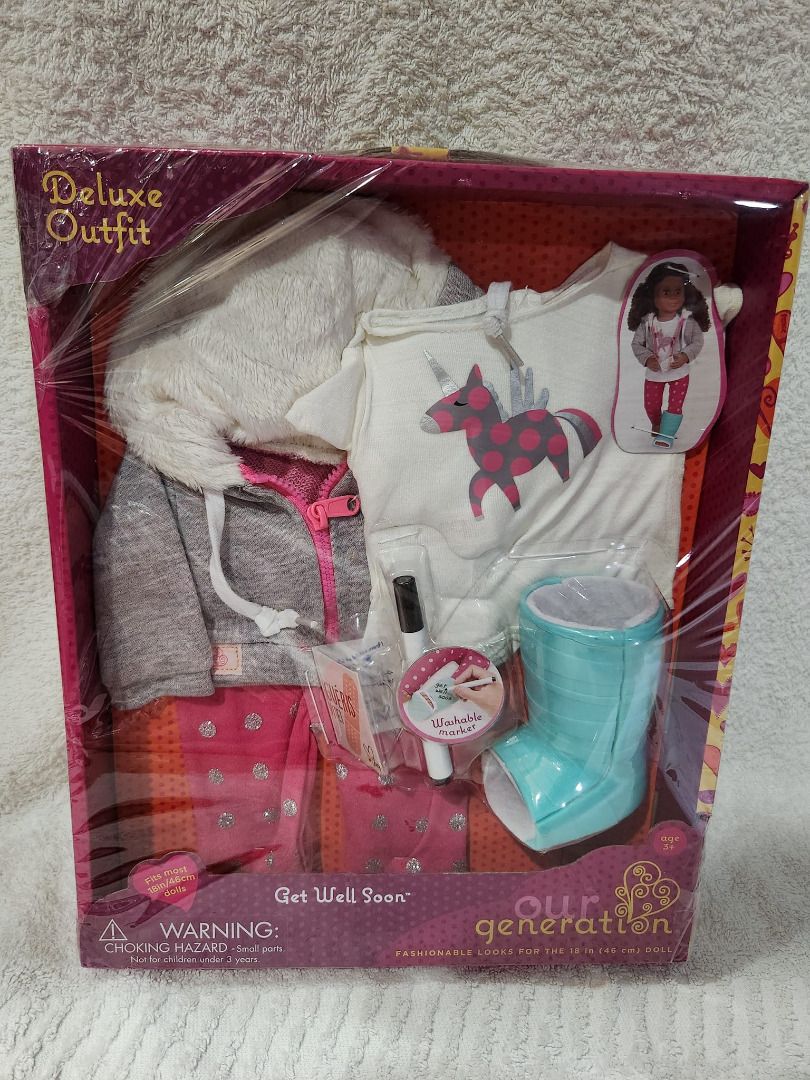 Our Generation Deluxe Outfit - Get Well Soon, Hobbies & Toys, Toys ...