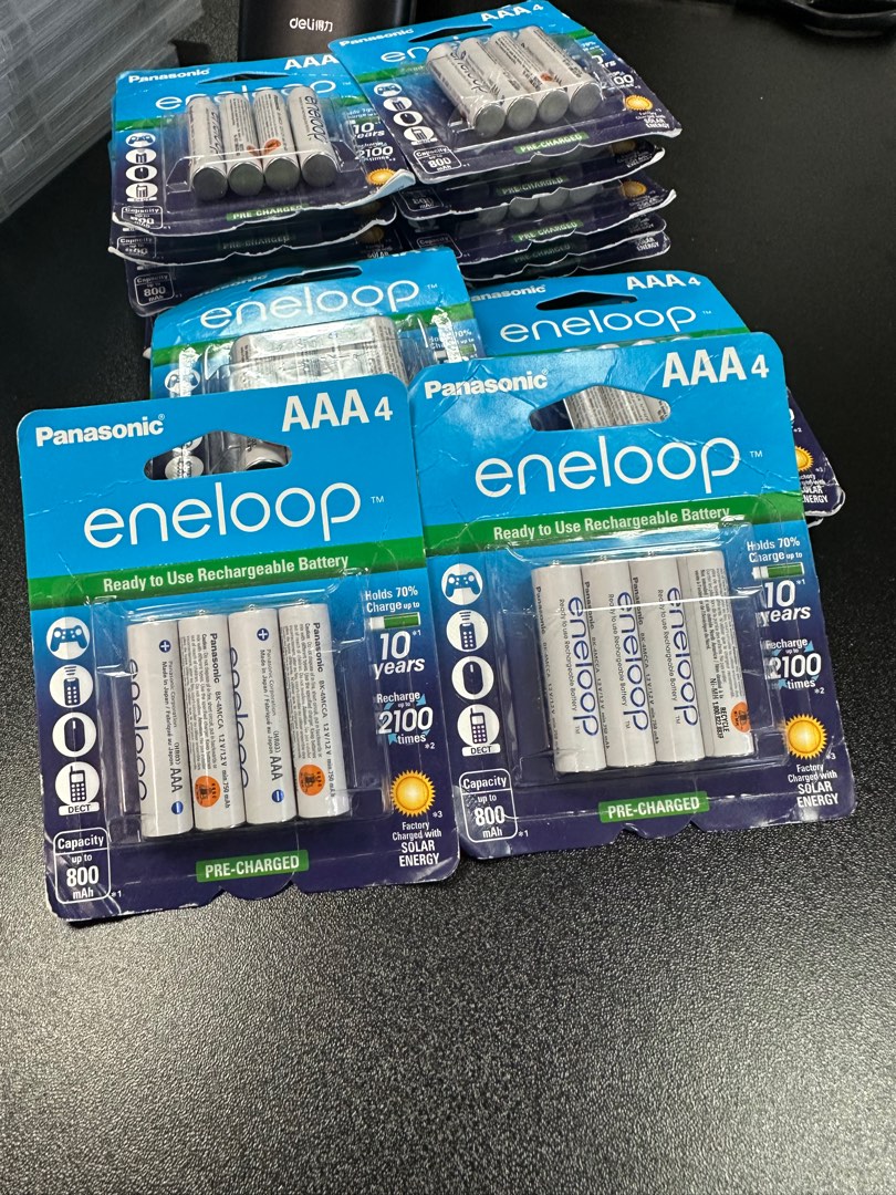 Panasonic Eneloop battery AAA Pack of 4 [BK-4MCCA4BA], Photography ...