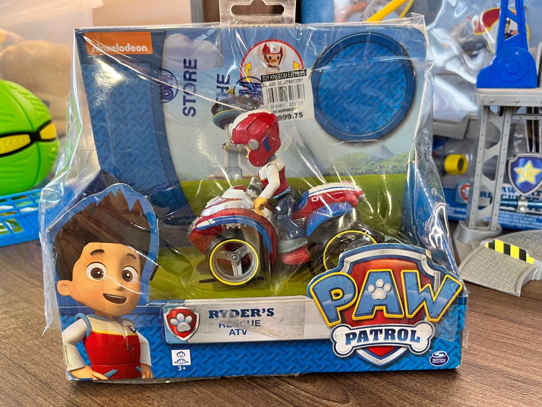 Paw Patrol Ryder’s ATV, Hobbies & Toys, Toys & Games on Carousell