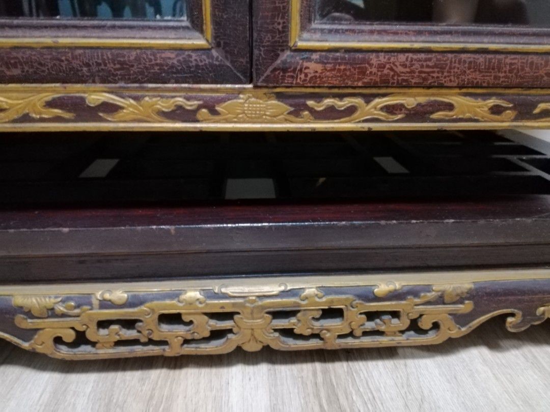 Peranakan Antique Display Cabinet (exclude display items within ...