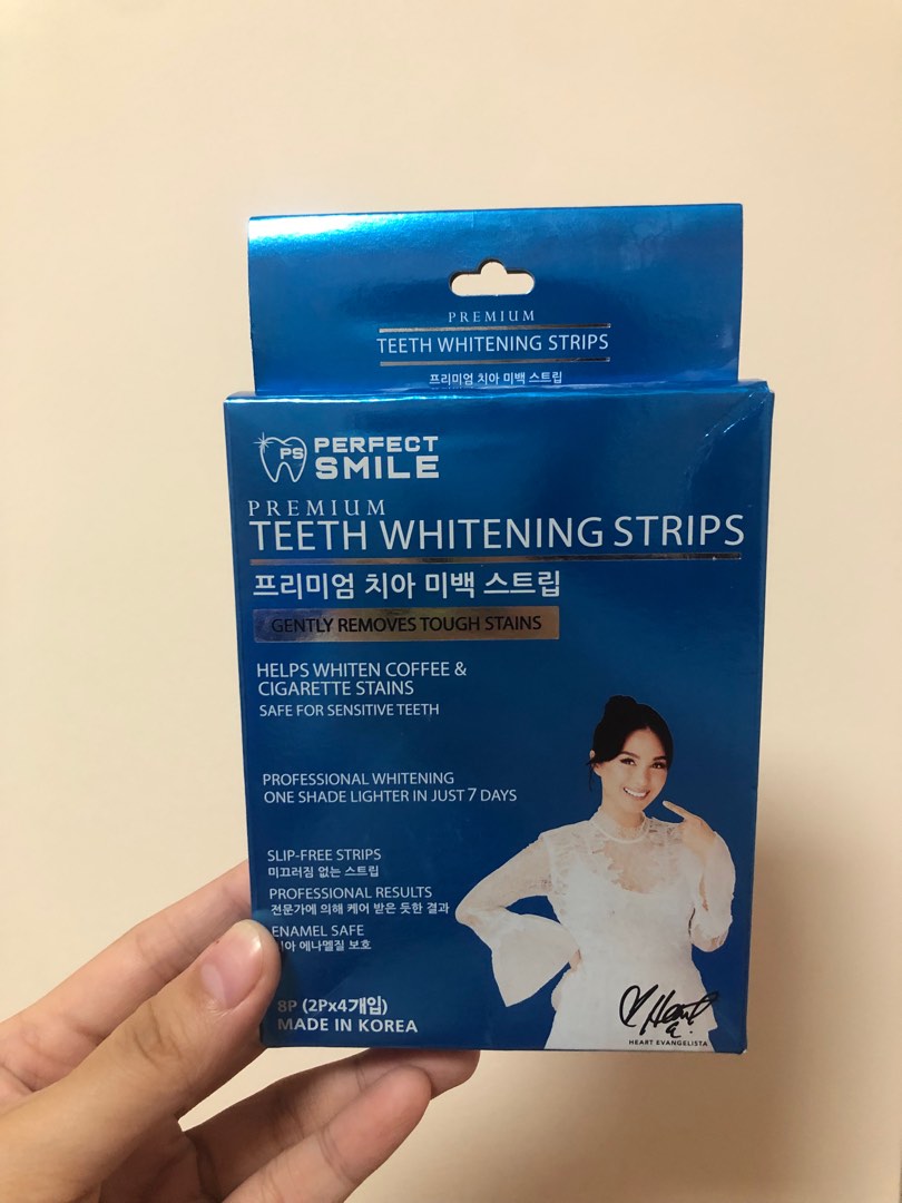 Perfect Smile Premium Teeth Whitening Strips on Carousell