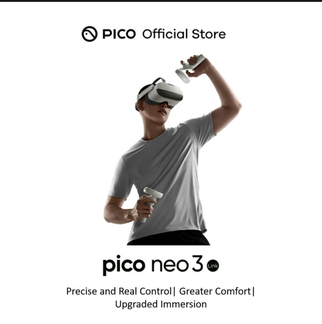PICO Neo3 Link All-In-One 4k Resolution VR Device 6/256GB + Starter ...