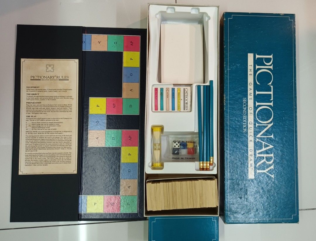 PICTIONARY, Hobbies & Toys, Toys & Games on Carousell