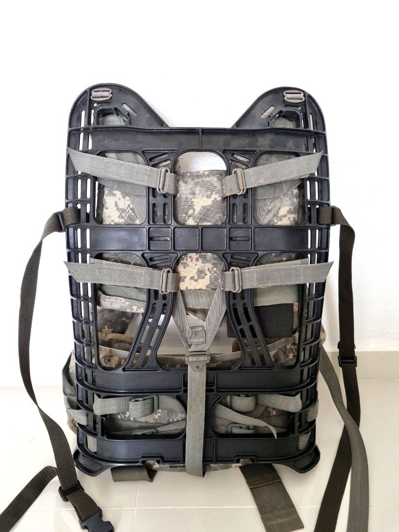PL US Army MOLLE Rucksack Pack Frame with shoulder & waist straps ...