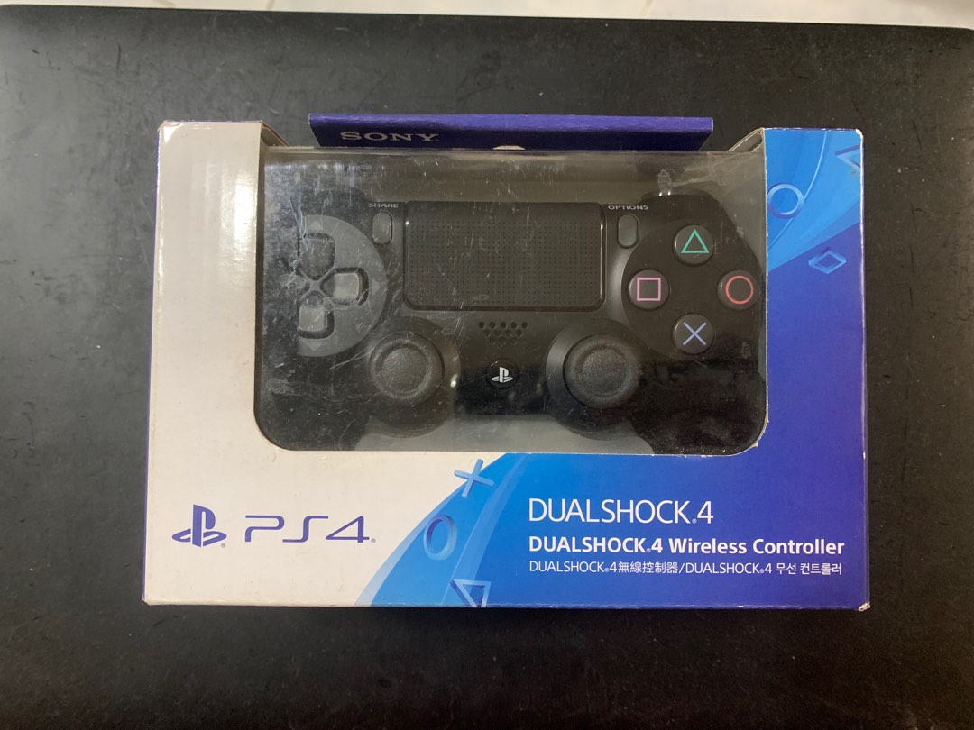 Playstation 4 dualshock 4 wireless controller Black, Video Gaming ...