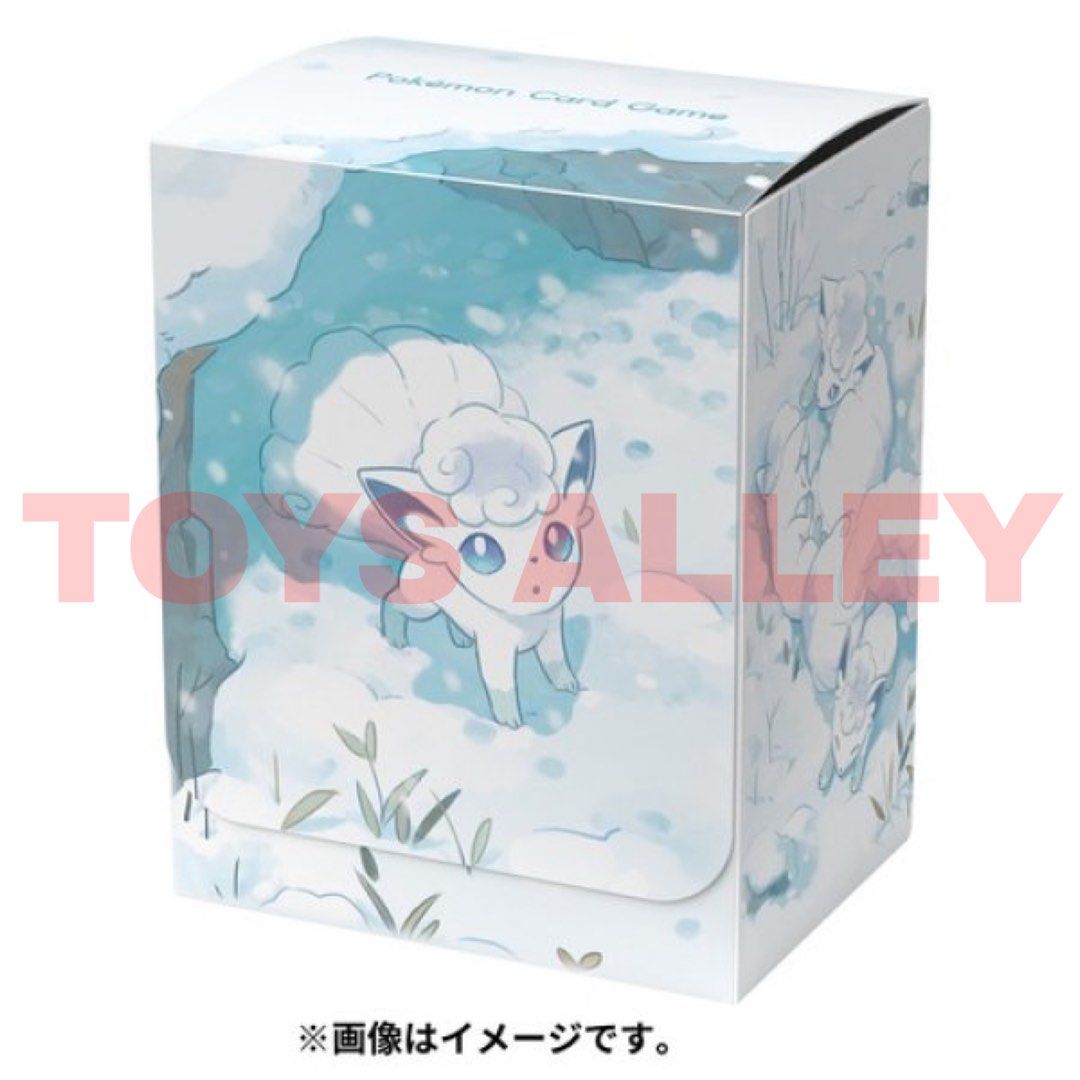 Pokemon Alolan Vulpix TCG Card Game Deck Box, Hobbies & Toys, Toys ...