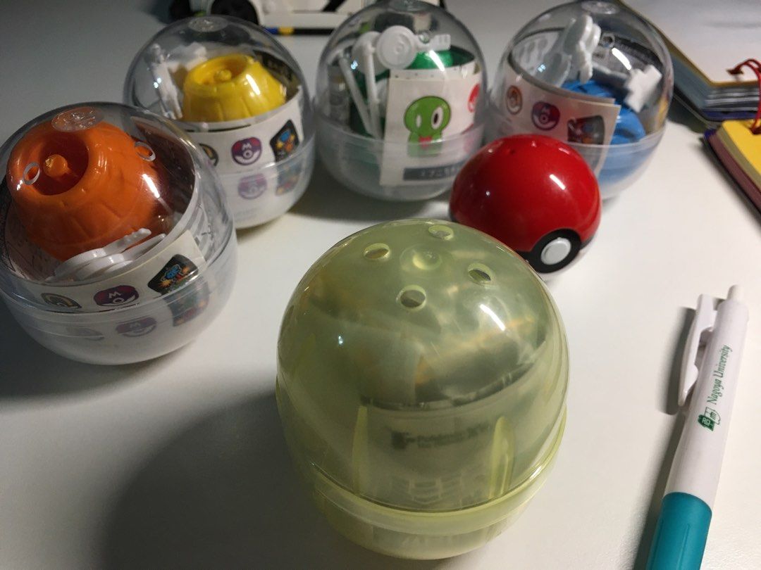 Pokemon Pikachu Barrel Game gashapon gachapon Japan gasha gacha Jap ...