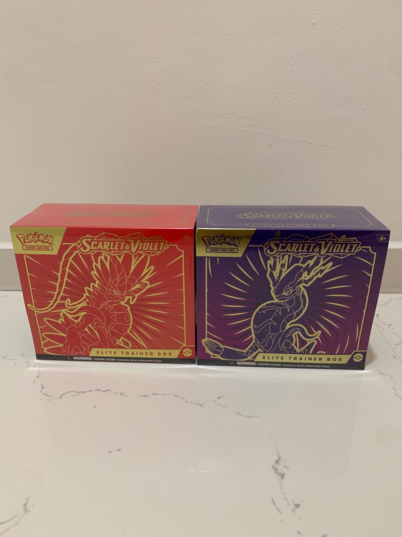 Pokemon Scarlet & Violet ETB - Base Set (SV01), Hobbies & Toys, Toys ...