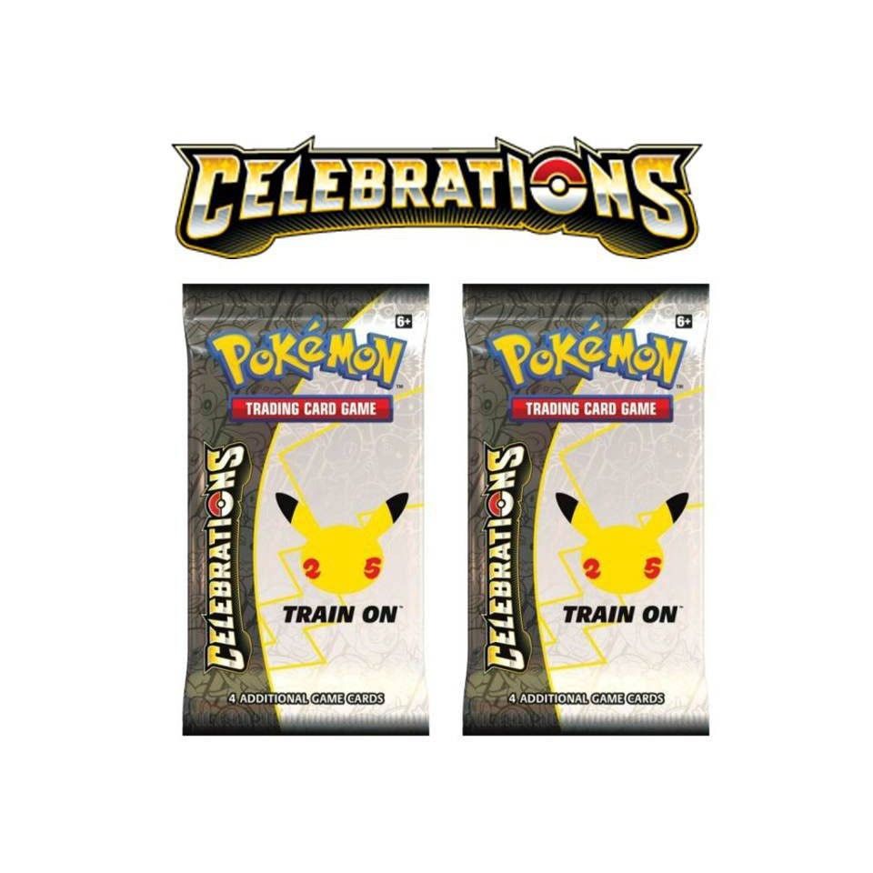 Pokemon TCG 25th Anniversary Celebration Booster Pack, Hobbies & Toys ...