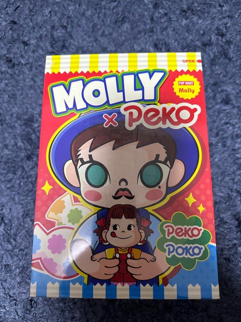 Pop Mart Molly x Peko, Hobbies & Toys, Toys & Games on Carousell