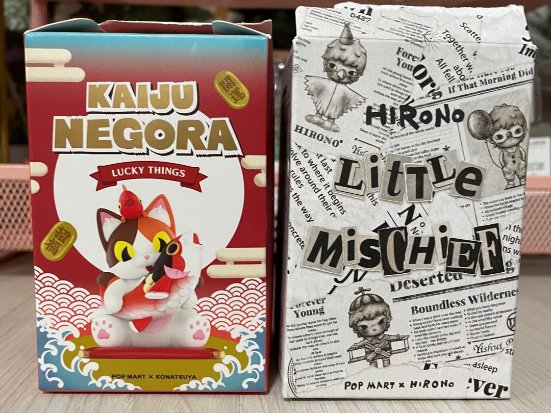 Popmart - WTS Hirono Protector and Kaiju Negora, Hobbies & Toys, Toys ...