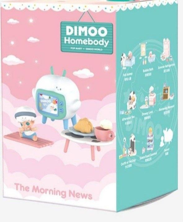 Popmart Dimoo Homebody, Hobbies & Toys, Toys & Games on Carousell