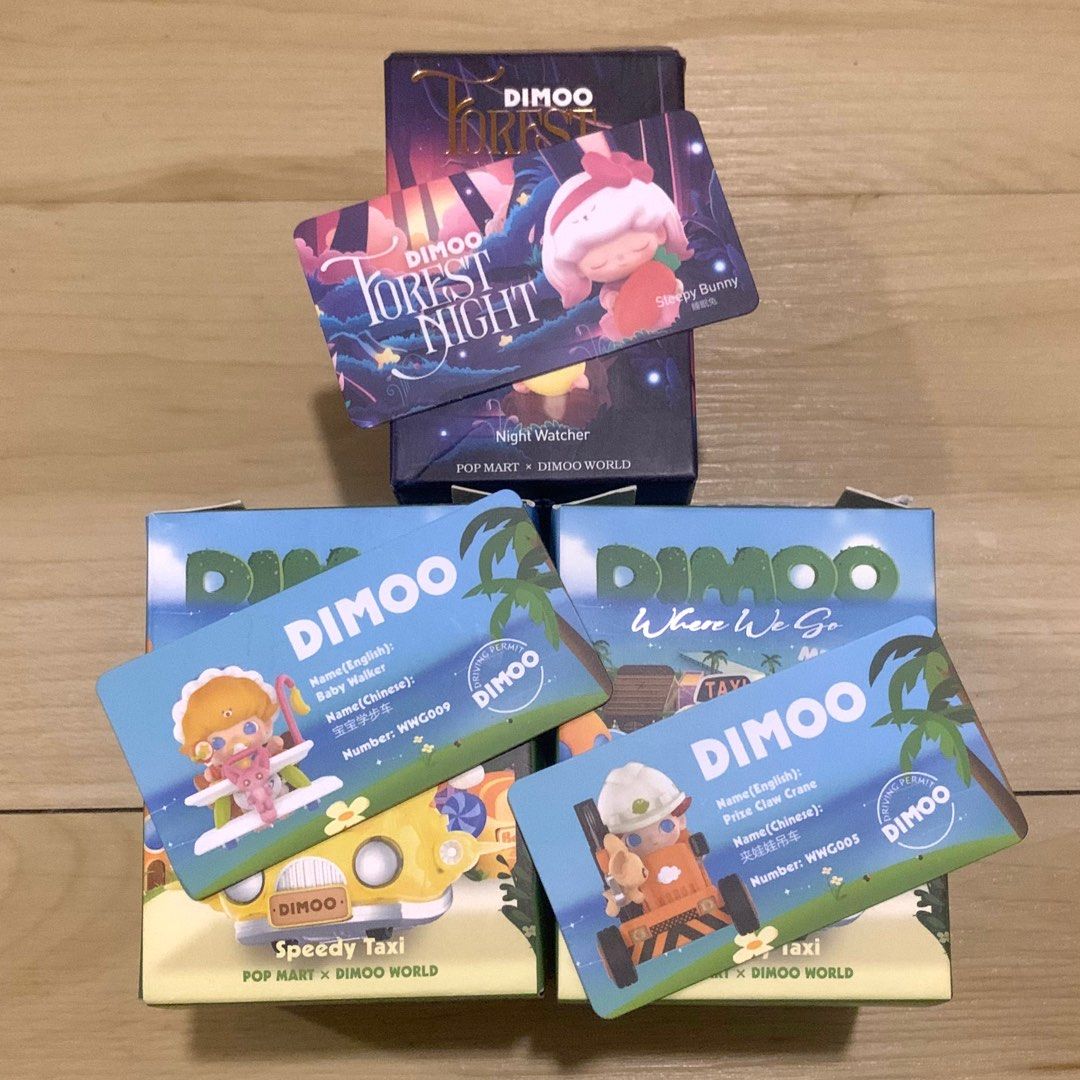 Popmart FREE MAILING (dimoo, labubu, yuki), Hobbies & Toys, Toys ...