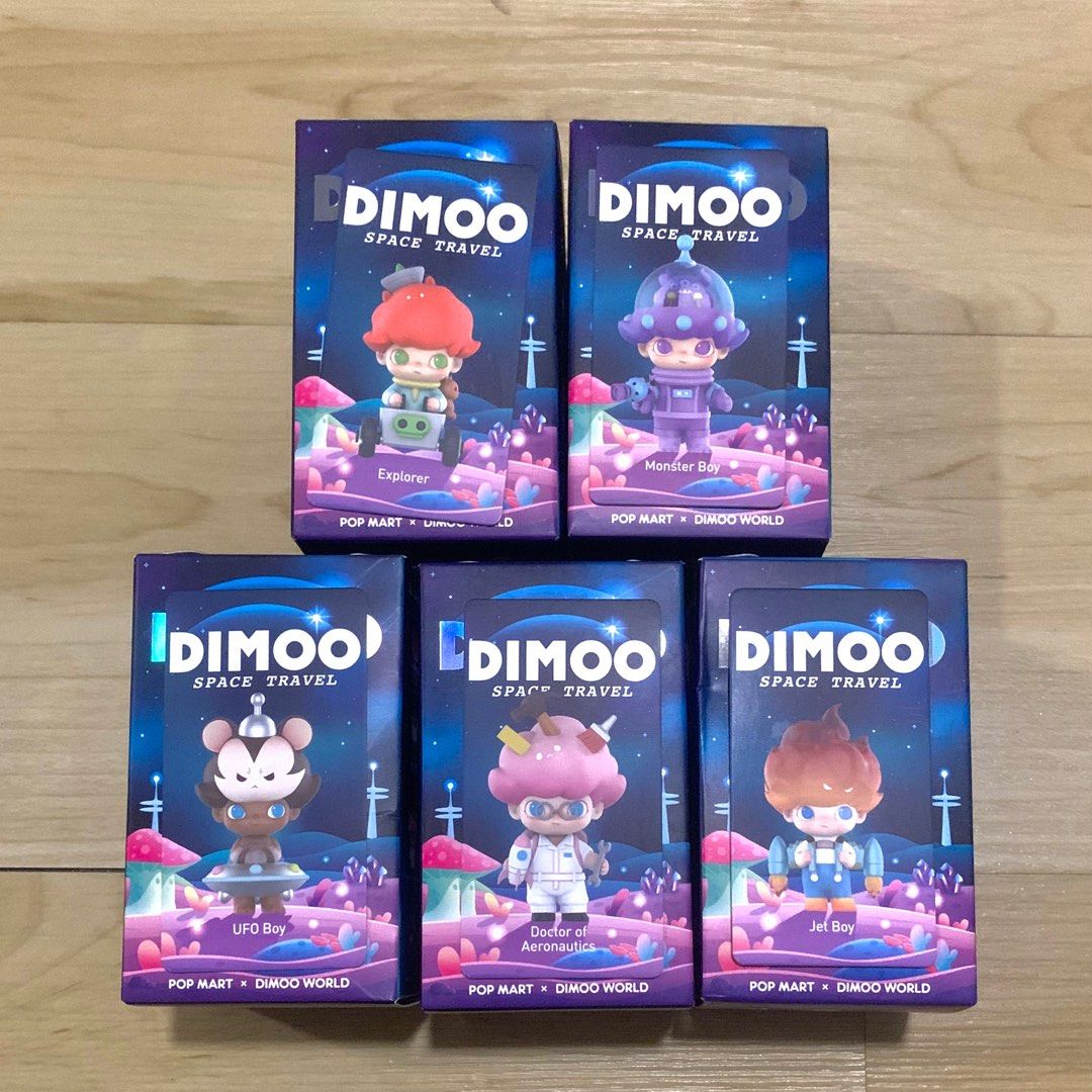 Popmart FREE MAILING (dimoo, labubu, yuki), Hobbies & Toys, Toys ...