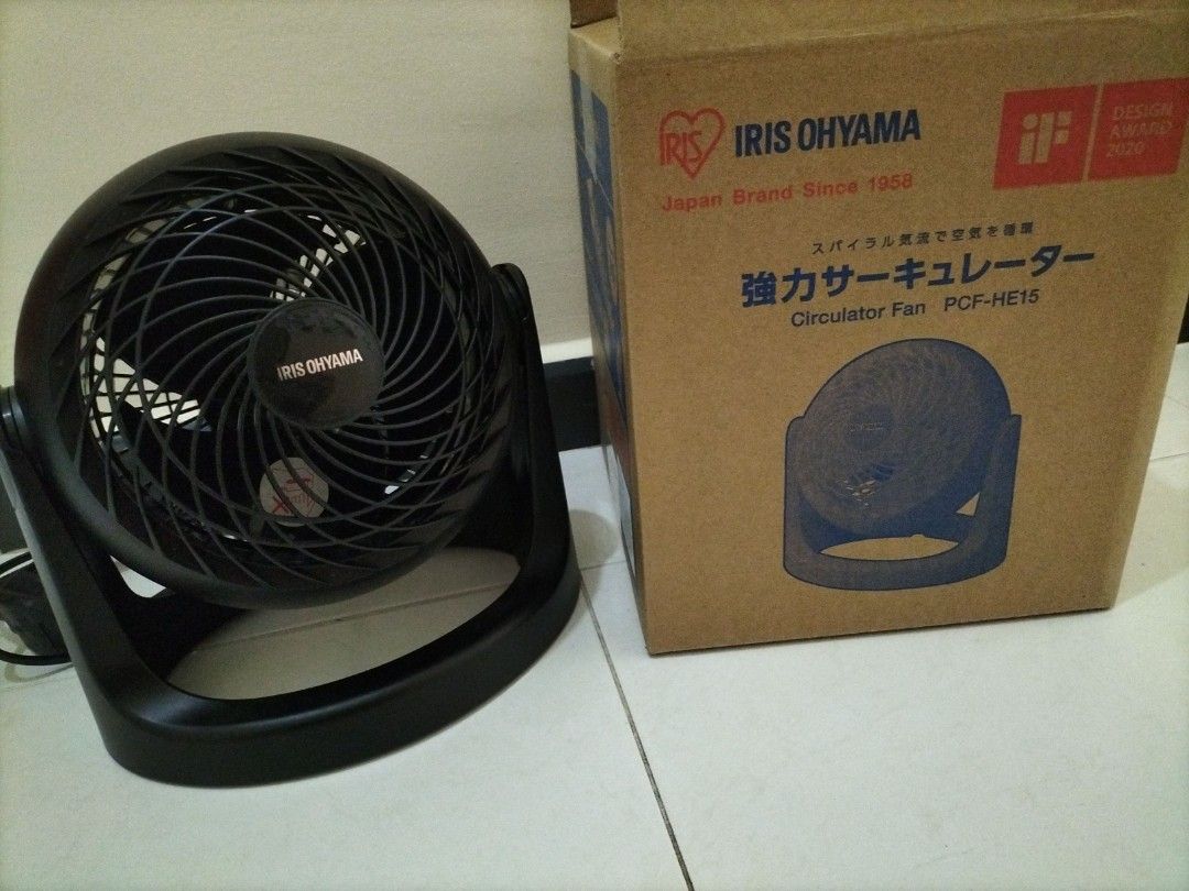 Portable Iris Ohyama Circulator Fan PCF-HE15, TV & Home Appliances, Other Home Appliances on ...