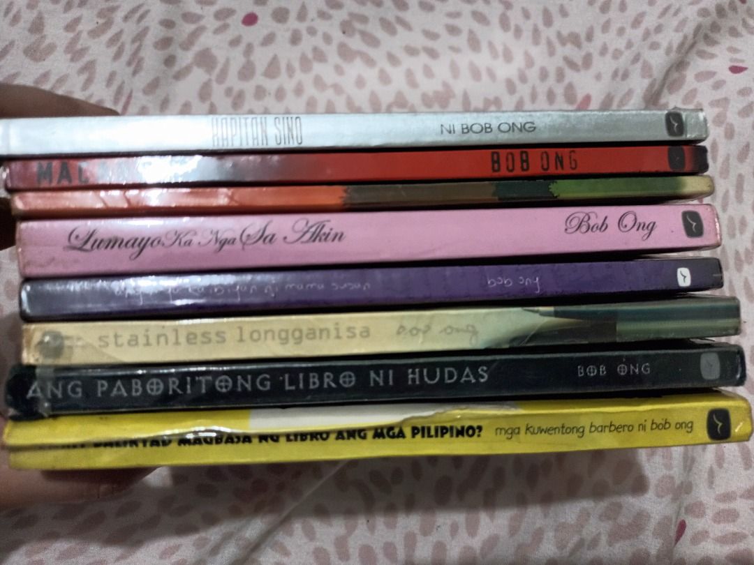 Pre loved old Bob Ong books, Hobbies & Toys, Books & Magazines, Fiction ...