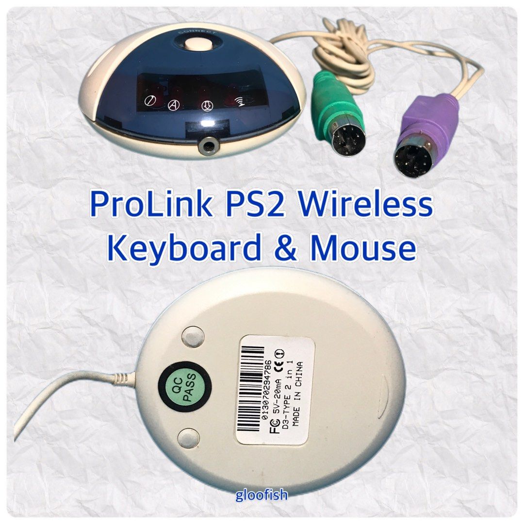 ProLink PS2 Wireless Keyboard & Mouse, Computers & Tech, Parts ...