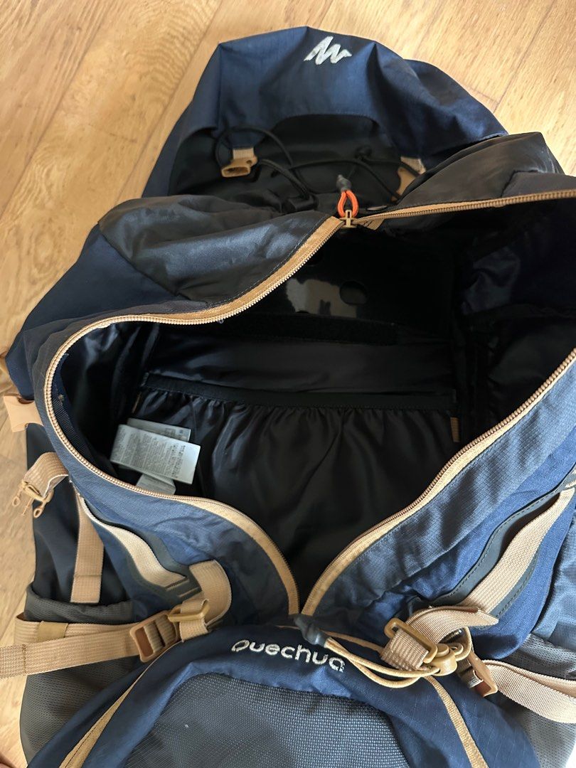 Quechua forclaz easyfit 50L backpack - great for trekking / hiking ...